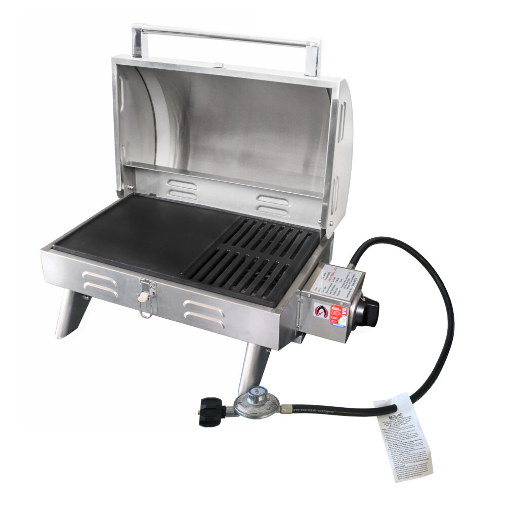 Kiwi Sizzler BBQ – Single Burner Solid Top « Kiwi Sizzler